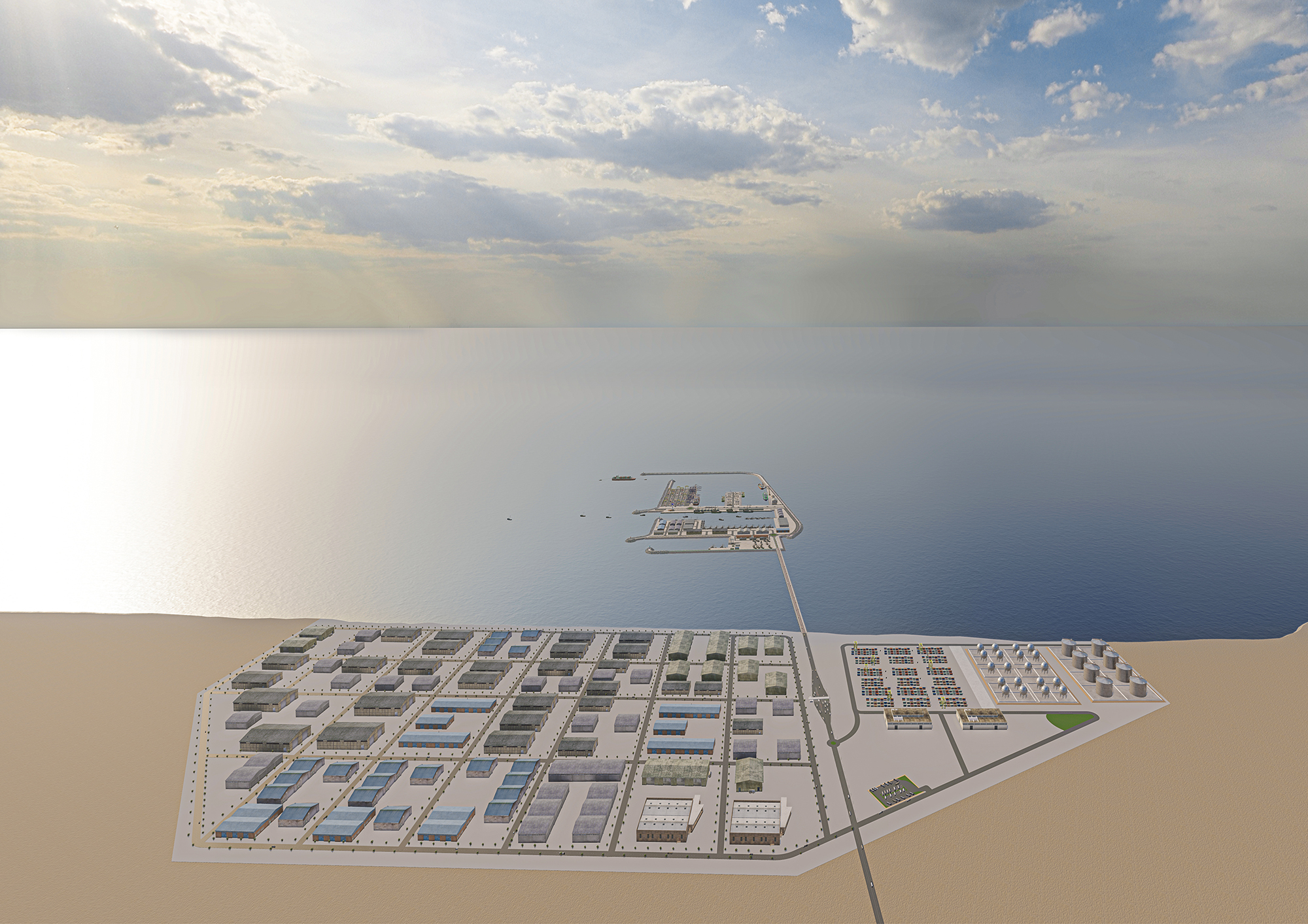 Design study of the new port of DAKHLA ATLANTIC – MDC