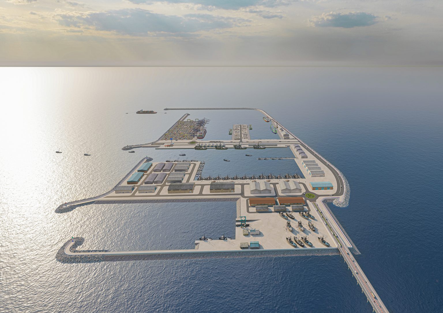 Design study of the new port of DAKHLA ATLANTIC – MDC